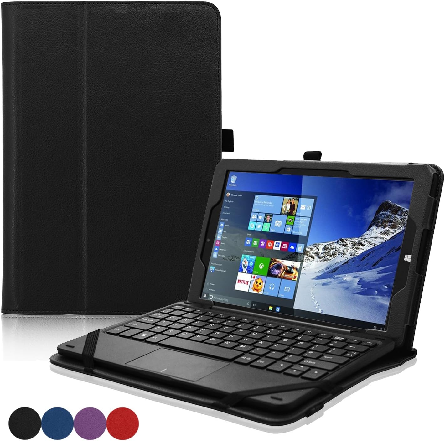 ACdream Linx 1010B / Linx 1020 / Linx 1010 10.1 Case, Folio Premium PU ...