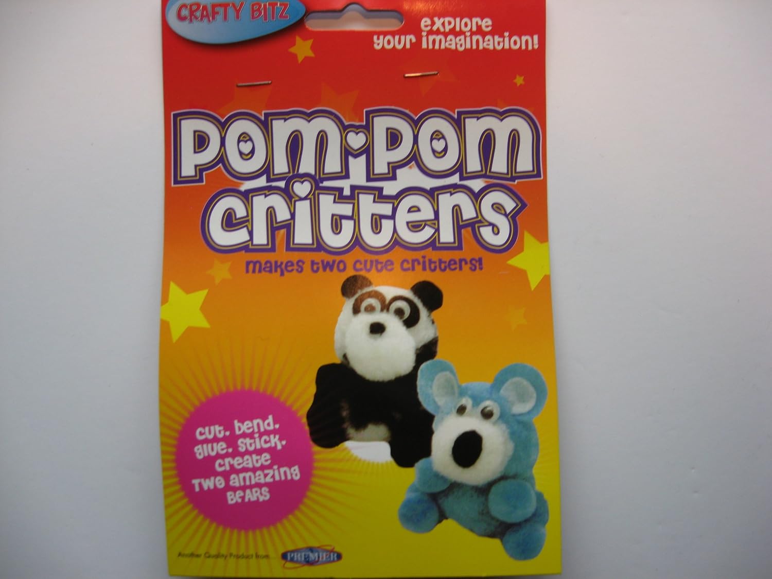 POM POM BEAR CRITTERS KIT: Amazon.co.uk: Toys & Games