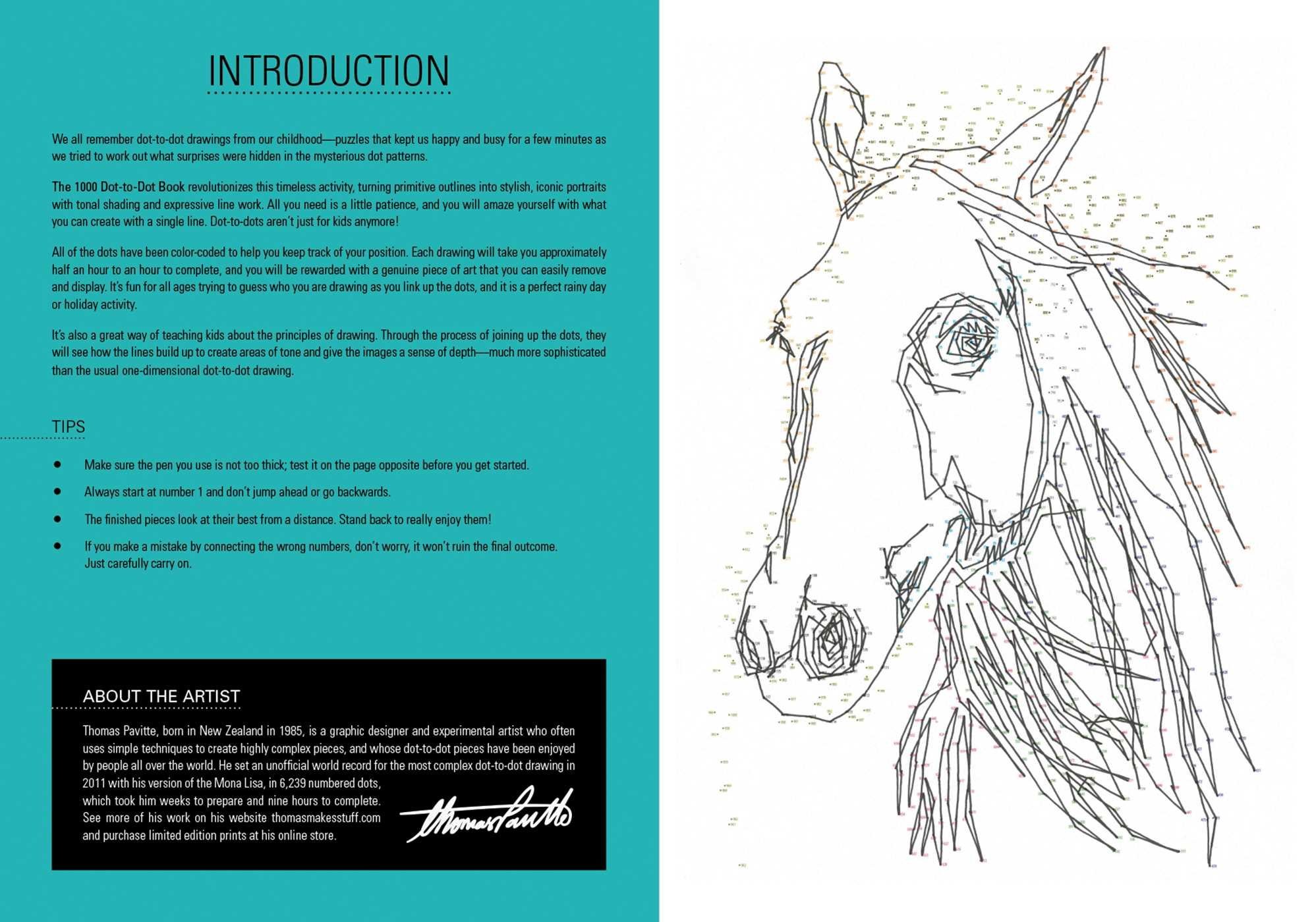 1000 Dot to Dot Animals