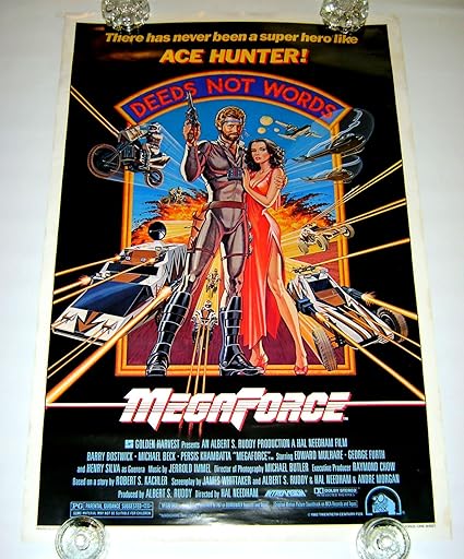 Amazon.com: Megaforce 27 x 40 Movie Poster - Style A: Lithographic ...