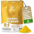 Amazon.com: Jungle Powders Freeze Dried Mango Powder 5 Ounce Bag, Mango ...