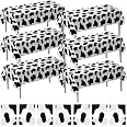 Amazon.com: Cow Print Tablecloth (Pack of 6) 54 X 72 Inch Tablecloths ...