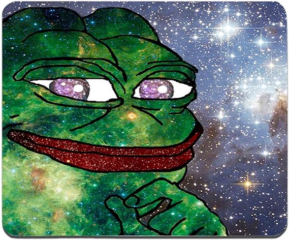 Amazon.com: Galactic Pepe Frog Mousepad: Clothing