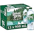 Amazon.com: Poland Spring Origin, 100% Natural Spring Water, 900mL ...