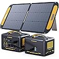 Amazon.com : Vtoman 2376Wh Portable Power Station Bundle with Extra Battery & 110W Solar Panel ...