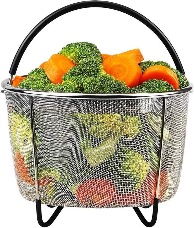 Steamer Basket Compatible with Instant Pot Accessories 6 or 8 Quart ...