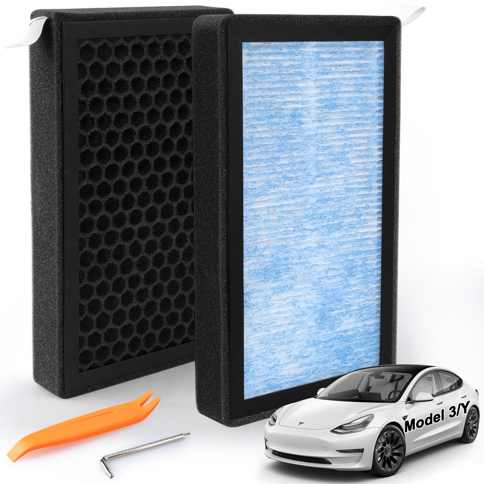 Upgraded Tesla Model 3 Cabin Air Filter Tesla Model Y Air Filter,Tesla ...