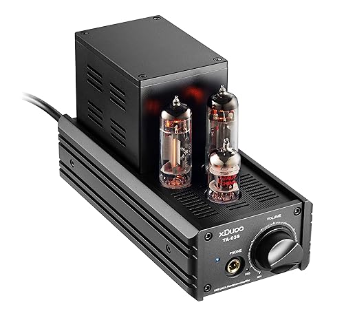 USB Audio Tube Amplifier DAC DSD, Pro Grade PC/Laptop/Computer ...