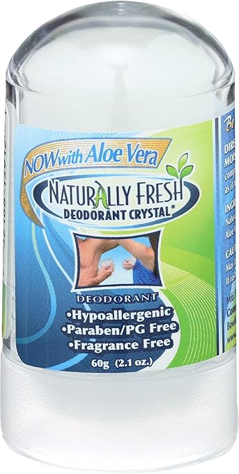 Amazon.com : Naturally Fresh, Deodorant Crystal Mini, 2.1 Ounce ...