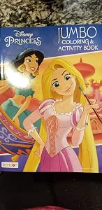 Amazon.com: Bendon Disney Princess Jumbo Coloring and Activity Book ...