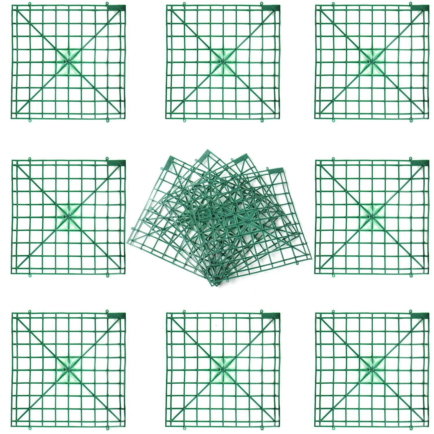 Artificial Flower Grid Panels,DIY Flowers Wall Frames,Flowers Wall ...