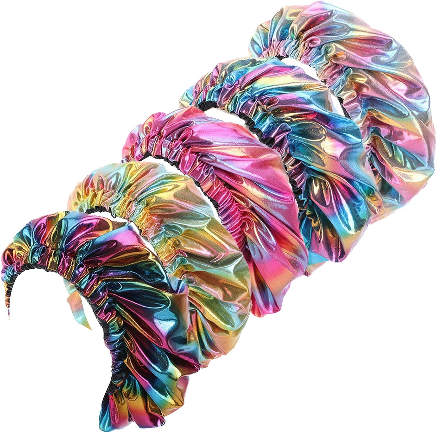 Amazon.com: Silk Bonnet for Women, XL Large Stain Silk Bonnet for ...