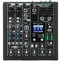 Mackie ProFX6v3+ Series 6-Channel Analog Mixer for Studio-Quality ...