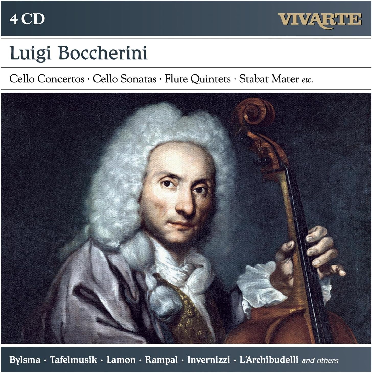 Luigi Boccherini: Cello Concertos; C Ello Sonatas; Flute Quintets; S ...