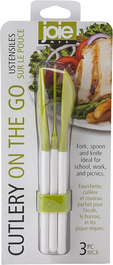 Joie Kitchen Gadgets Plastic Cutlery, Assorted, 3: Amazon.co.uk ...