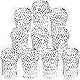 10 Pack Downspouts Gutter Guard Aluminum Filter Strainer Expandable ...
