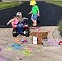 Amazon.com: Crayola Neon Sidewalk Paint, 12 Washable Chalk Paint ...