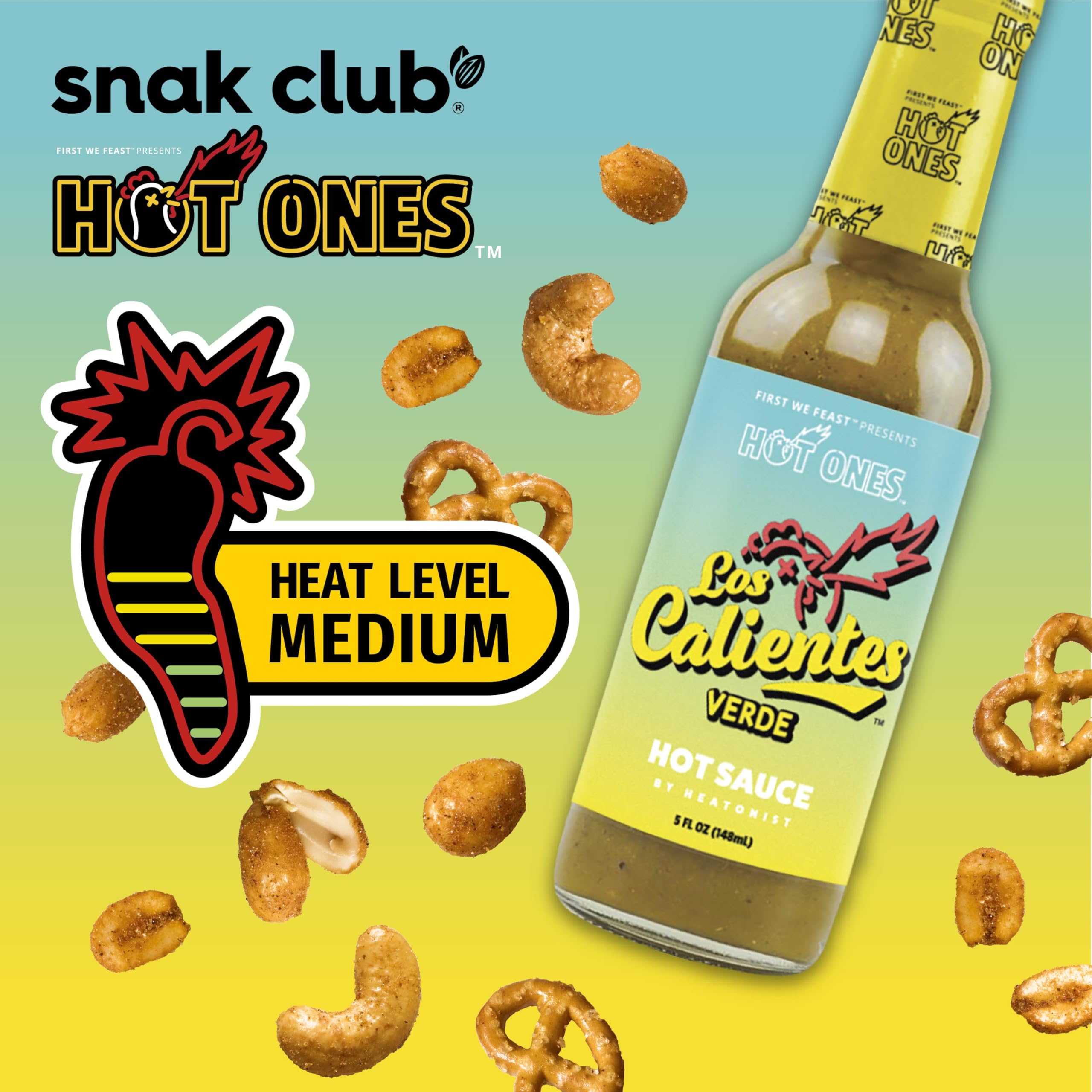 Mua Snak Club x Hot Ones Smoky Sweet Snack Mix, Spicy Snacks with ...