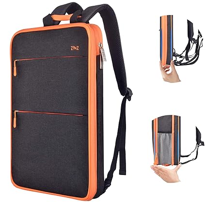 Slim & Expandable Laptop Backpack 15 15.6 16 Inch Sleeve with USB Port ...