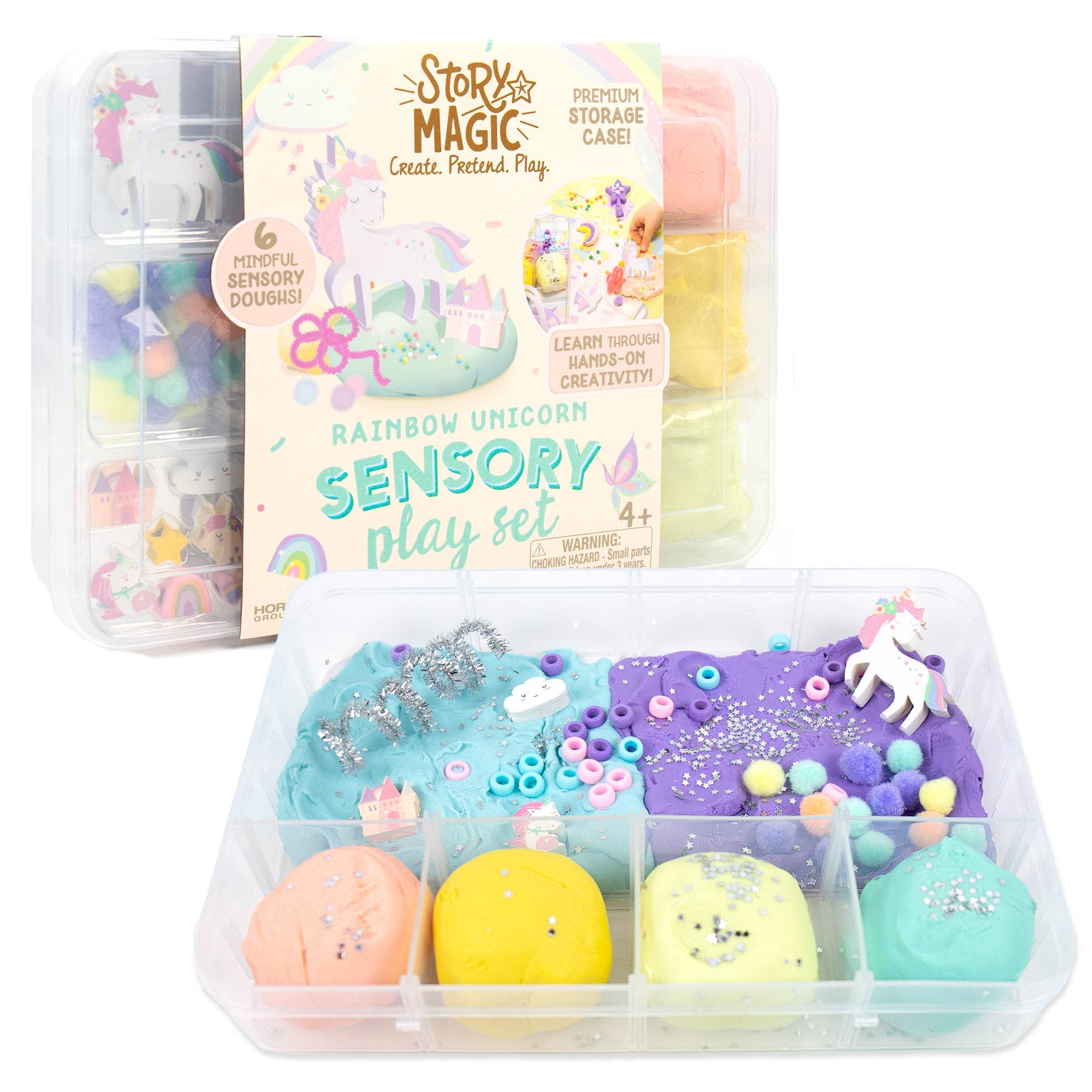 Mua Story Magic Rainbow Unicorn Sensory Play Set, Build Cognitive ...