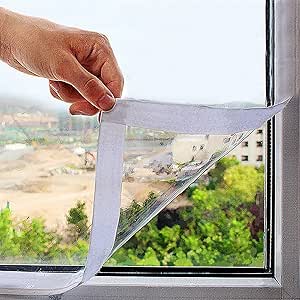 Mellroom Window Insulation Kit 63inX63in(160X160cm) for Winter Keep ...