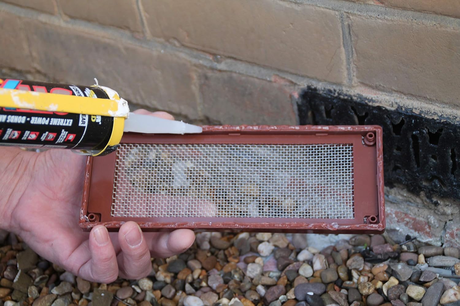 Mousemesh Small Black Pest Proofing Air Brick Vent Cover – BigaMart