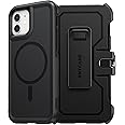 Amazon.com: FNTCASE for iPhone 12 Magnet Case: Magnetic Dual Layer Protective Cell Phone Cover ...