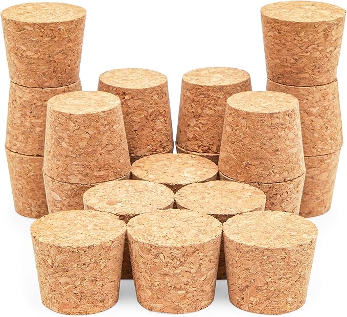 Amazon.com: Size #16 Tapered Cork Plugs (1.3 in, 20 Pack): Kitchen & Dining
