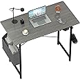 Amazon.com: Pamray 32 Inch Computer Desk for Small Spaces with Storage ...