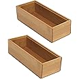 Amazon.com: Lipper International 8181S Bamboo Wood Stacking Drawer ...