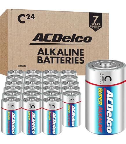 C Batteries 24 Pack Rayovac Batteries ALC-12PPJ UltraPro Indtrial ...