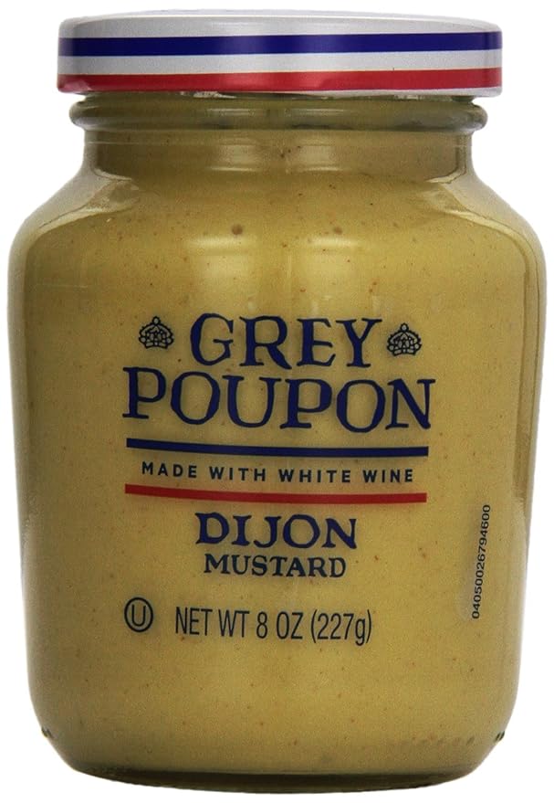 Amazon.com : Grey Poupon Dijon Mustard 8 Oz [Pack of 2] : Grocery ...