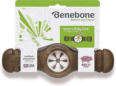 Benebone Pawplexer Interactive Treat Dispensing Tough Dog Puzzle Chew ...