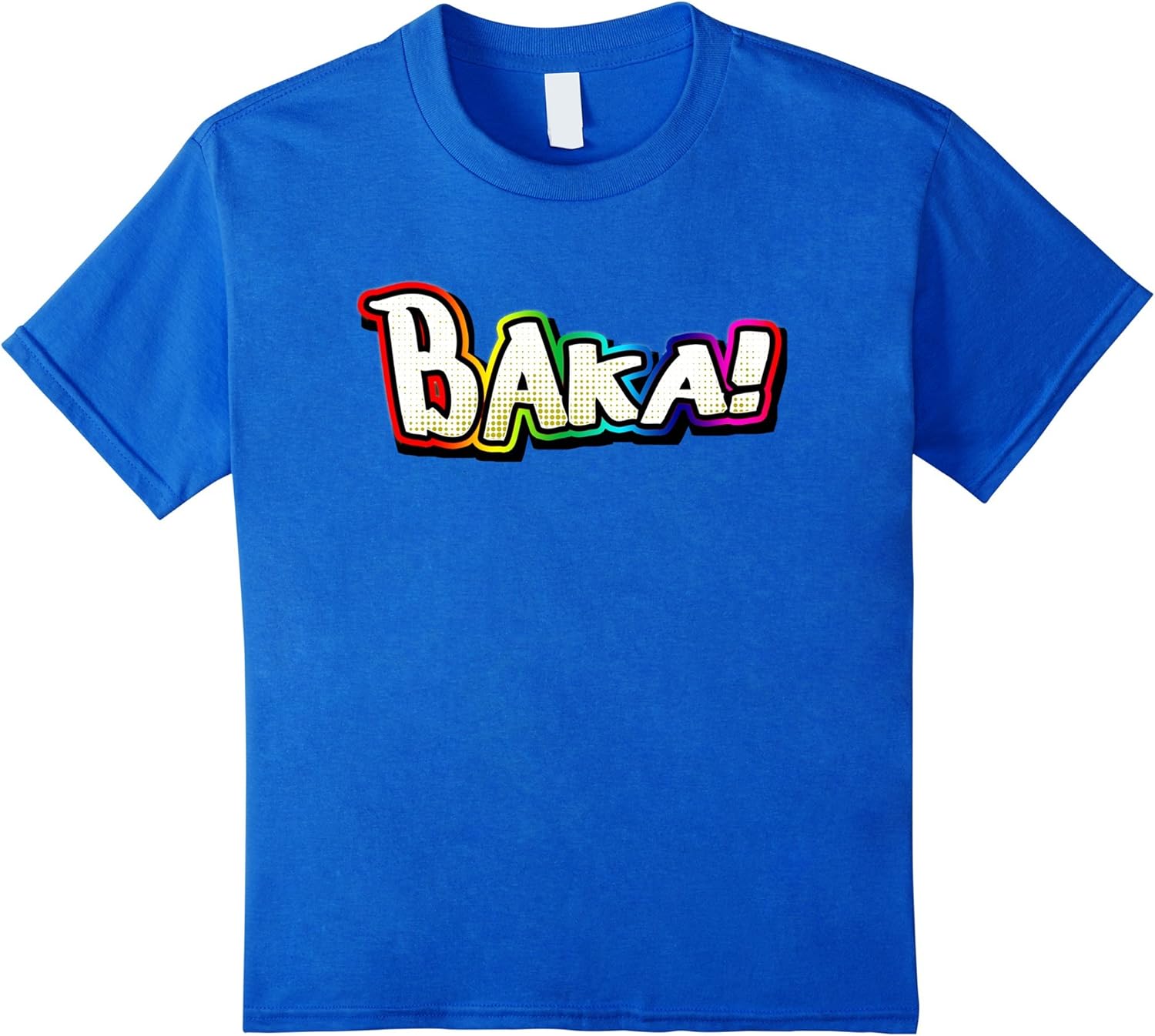 Amazon.com: Vibrant Baka Funny Anime T-Shirt: Clothing