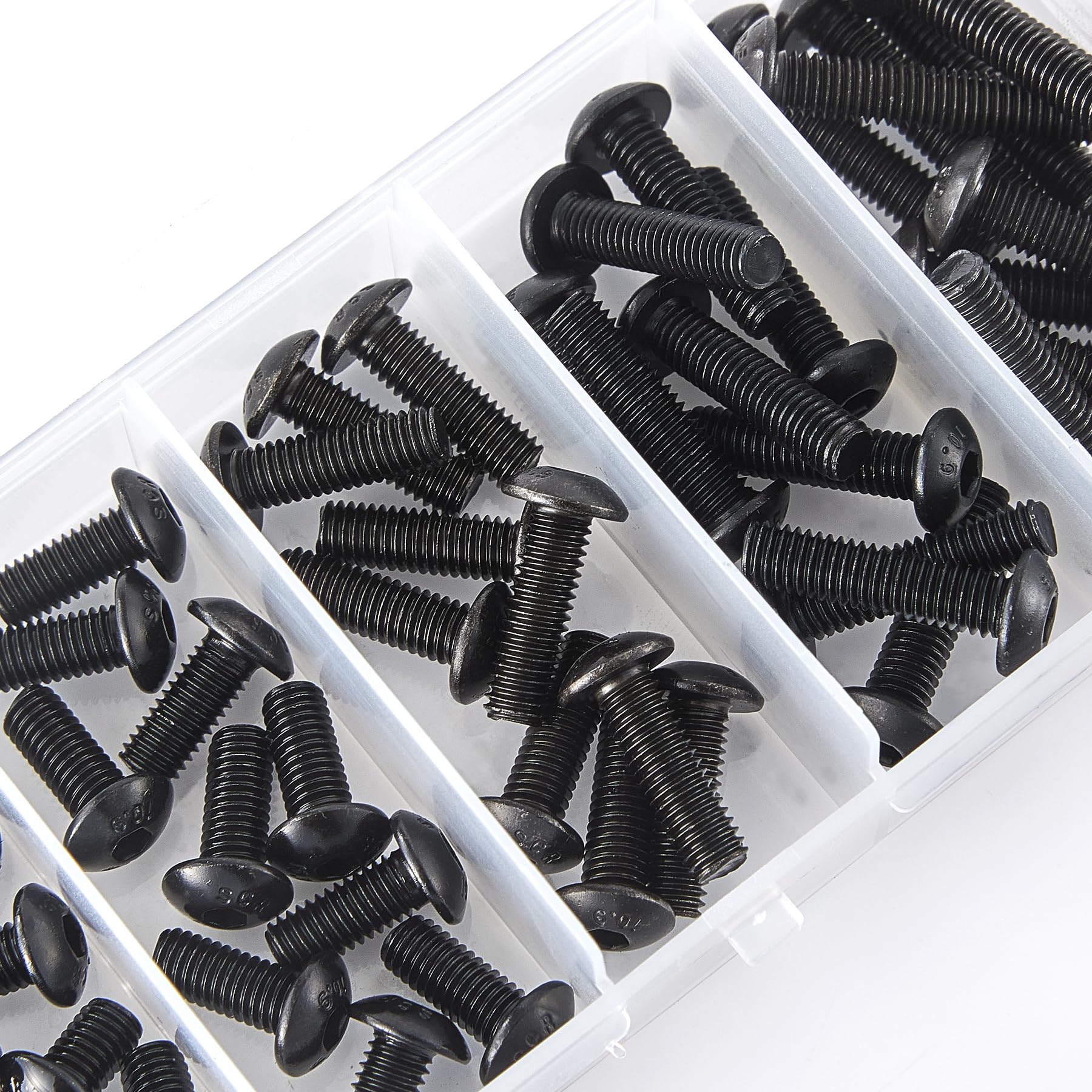 Mua Cicidorai M5 x 8mm 12mm 16mm 20mm 25mm Button Head Socket Cap Screws Bolts, 10.9 Grade Alloy ...