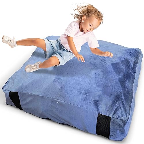 Cheer Collection Crash Pad - Crash Pads for Kids Sensory with Washable ...