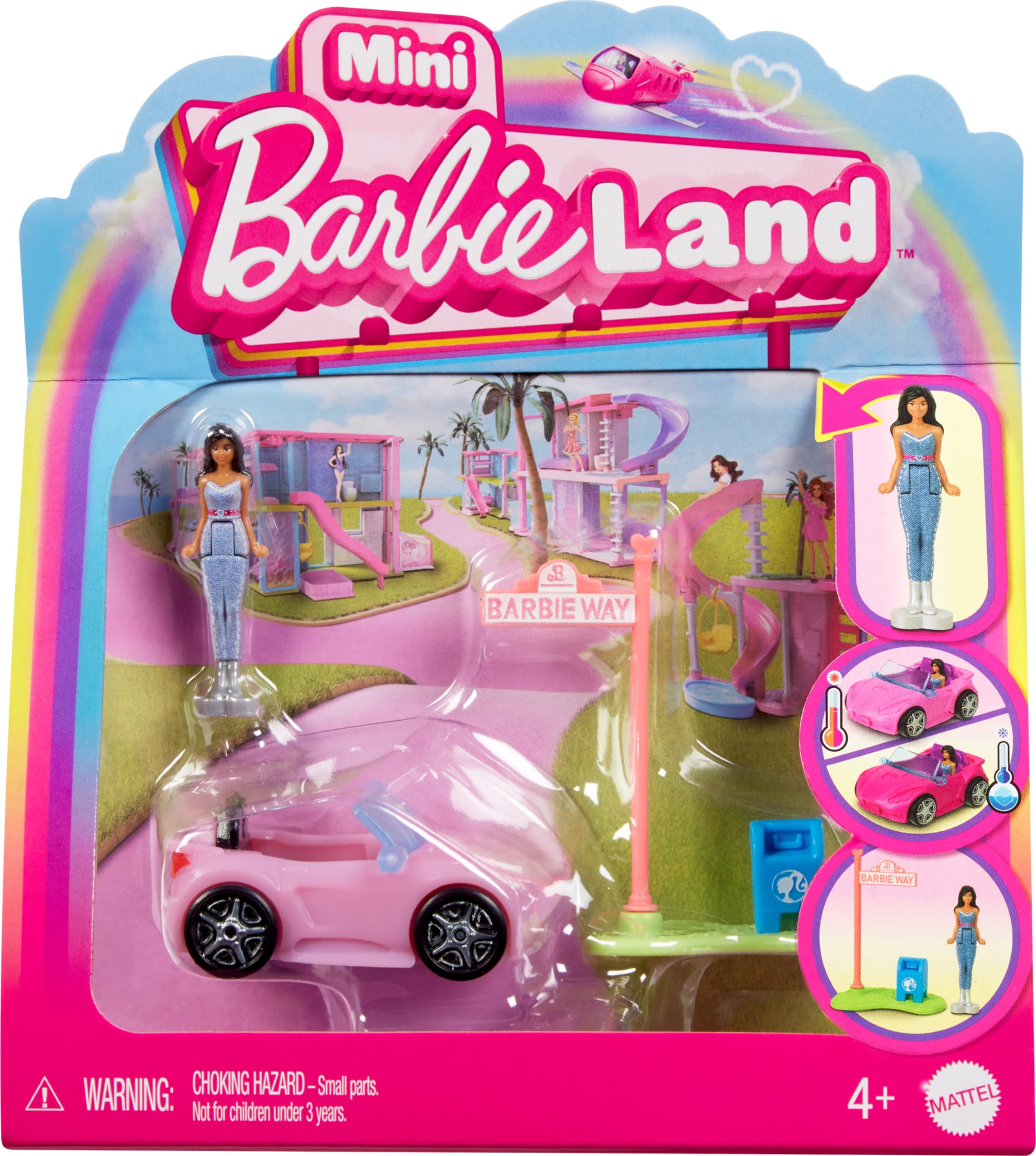 Mua Barbie HYF42 Mini Barbieland Convertible with 1 Micro Doll Doll ...