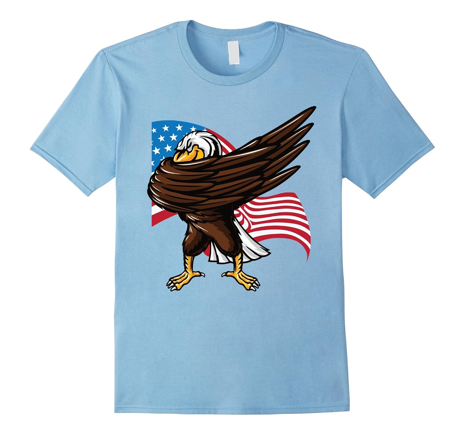 Funny Bald Eagle Dab Shirt – Dabbing Bald Eagle Shirt-CD – Canditee