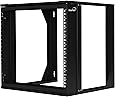 Amazon.com: NavePoint 9U Wall Mount IT Open Frame 19" Rack with Swing ...