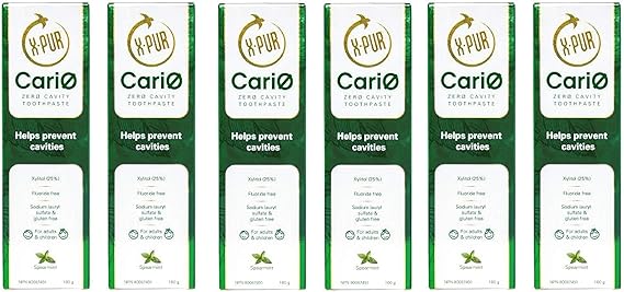 X-PUR CariO Toothpaste - 25% Xylitol Toothpaste - Mint flavored ...