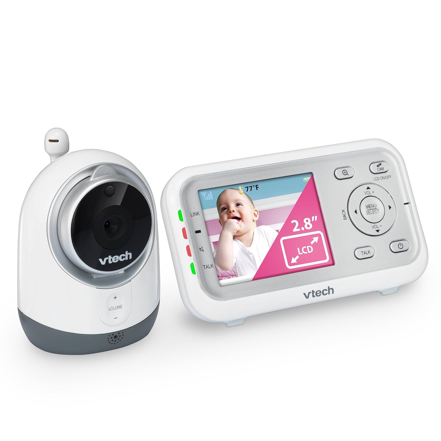VTech Baby Monitor, color Blanco, paquete de 1: Amazon.com.mx: Bebé