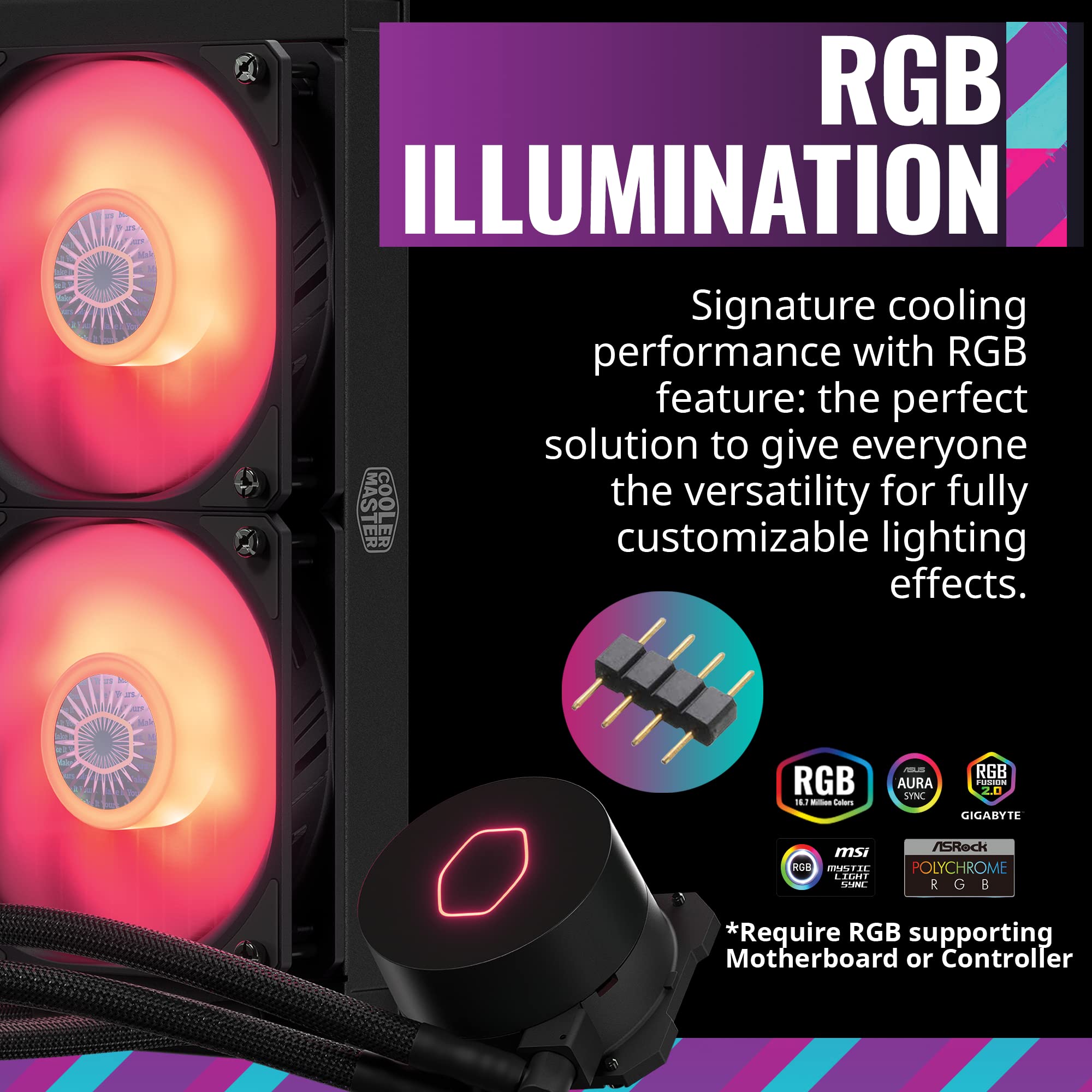 Mua Cooler Master MasterLiquid ML240L RGB V2, Close-Loop AIO CPU Liquid ...