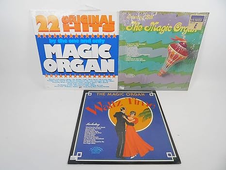 The Magic Organ - The Magic Organ Lot of 3 Vinyl Record Albums ...