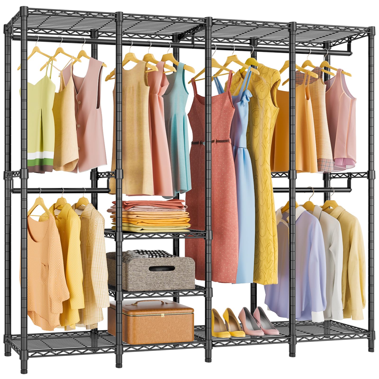 VIPEK V40 Garment Rack Heavy Duty Clothes Rack for Hanging Clothes ...