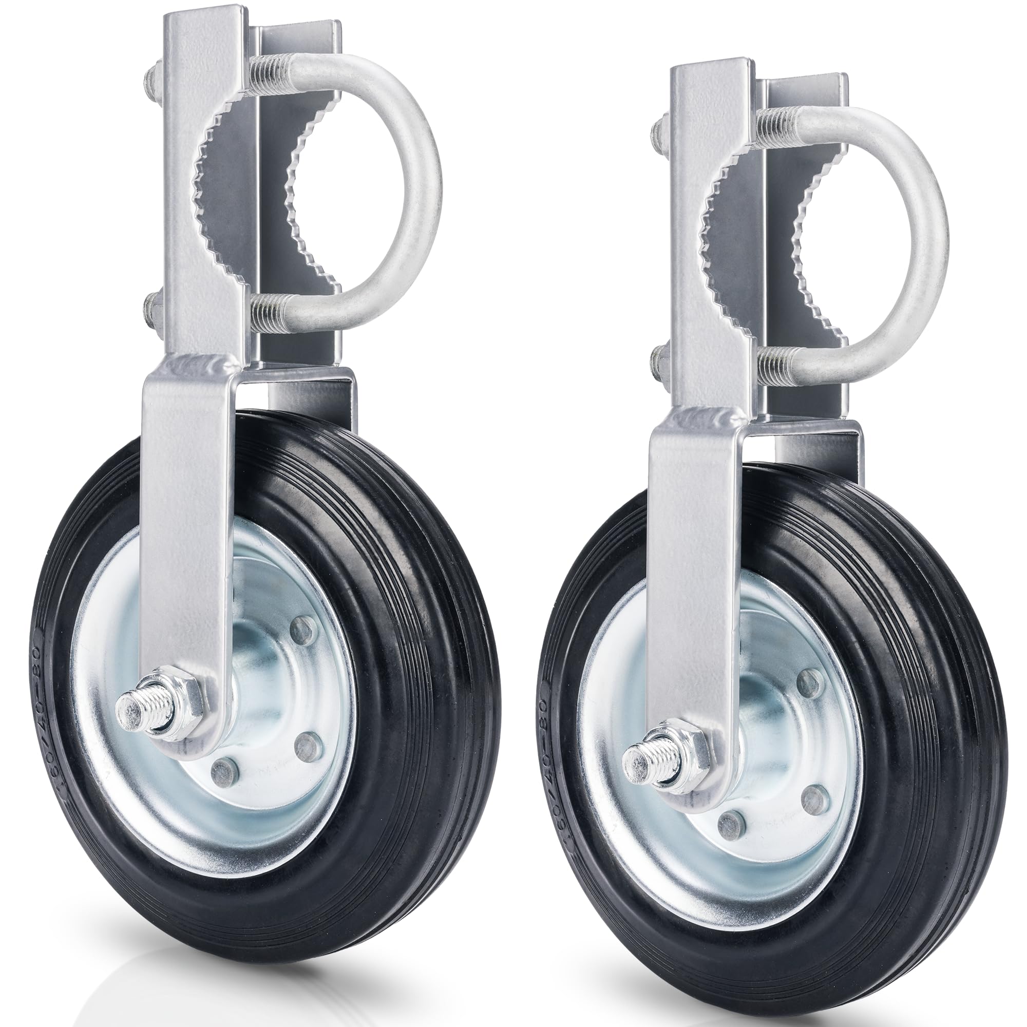 6 Inch Gate Wheels for Metal Tube Gate, Heavy Duty Gate Helper Wheel ...