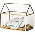 Amazon.com: NCYP Large Glass Card Box with Lid for Wedding Reception ...