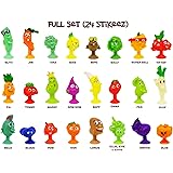 Lidl Stikeez Fruit & Vegetable collection 2017 COLLECTOR BOX with FULL ...