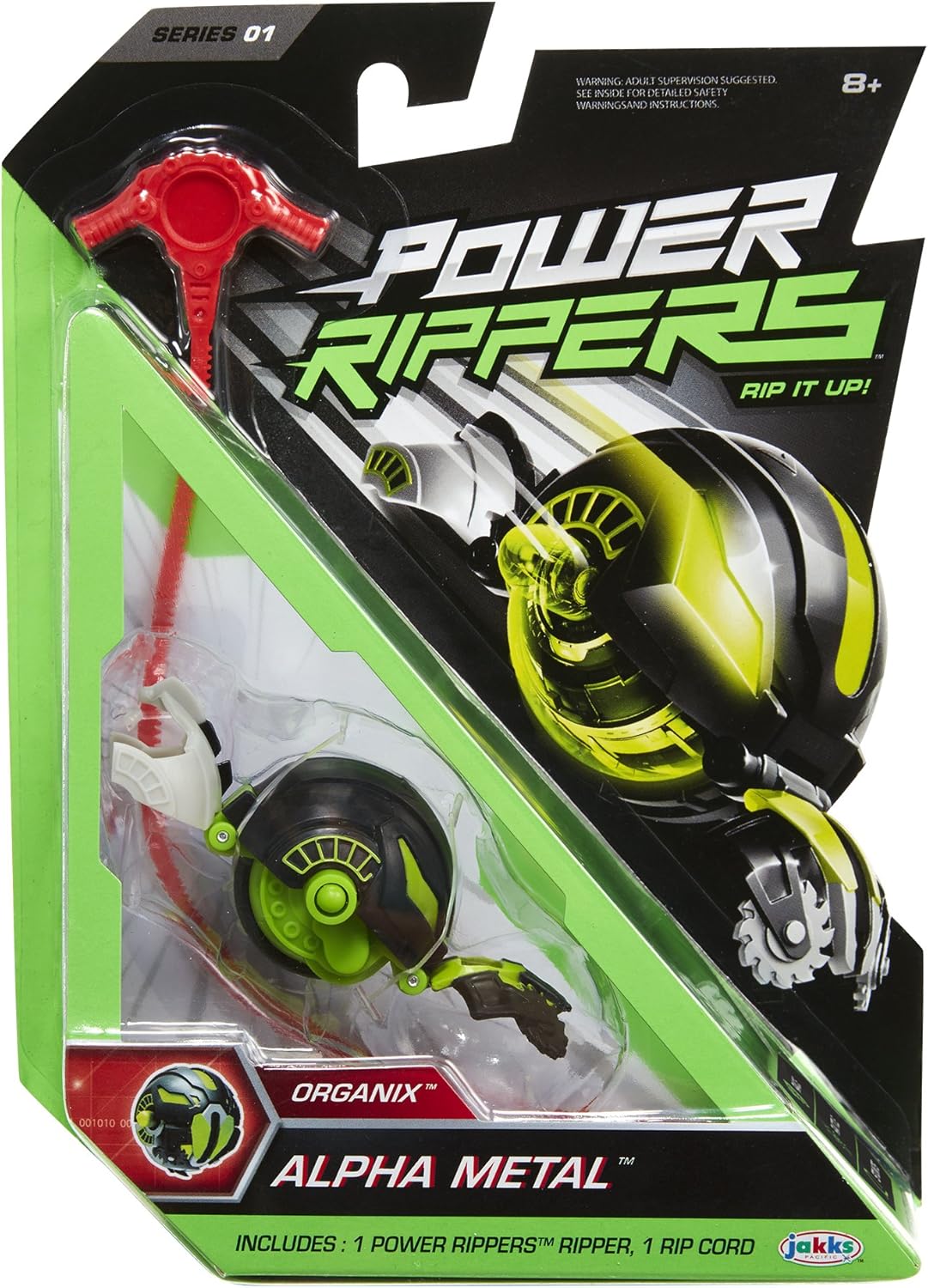 Amazon.com: Power Rippers Single - ALPHA METAL - SERIES 01: Toys & Games