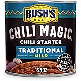 Amazon.com : BUSH'S BEST CHILI MAGIC, Chili Starter "Traditional Mild ...