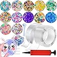 Amazon.com: Nano Tape Bubble Kit with Water Beads, Nano Double Sided ...